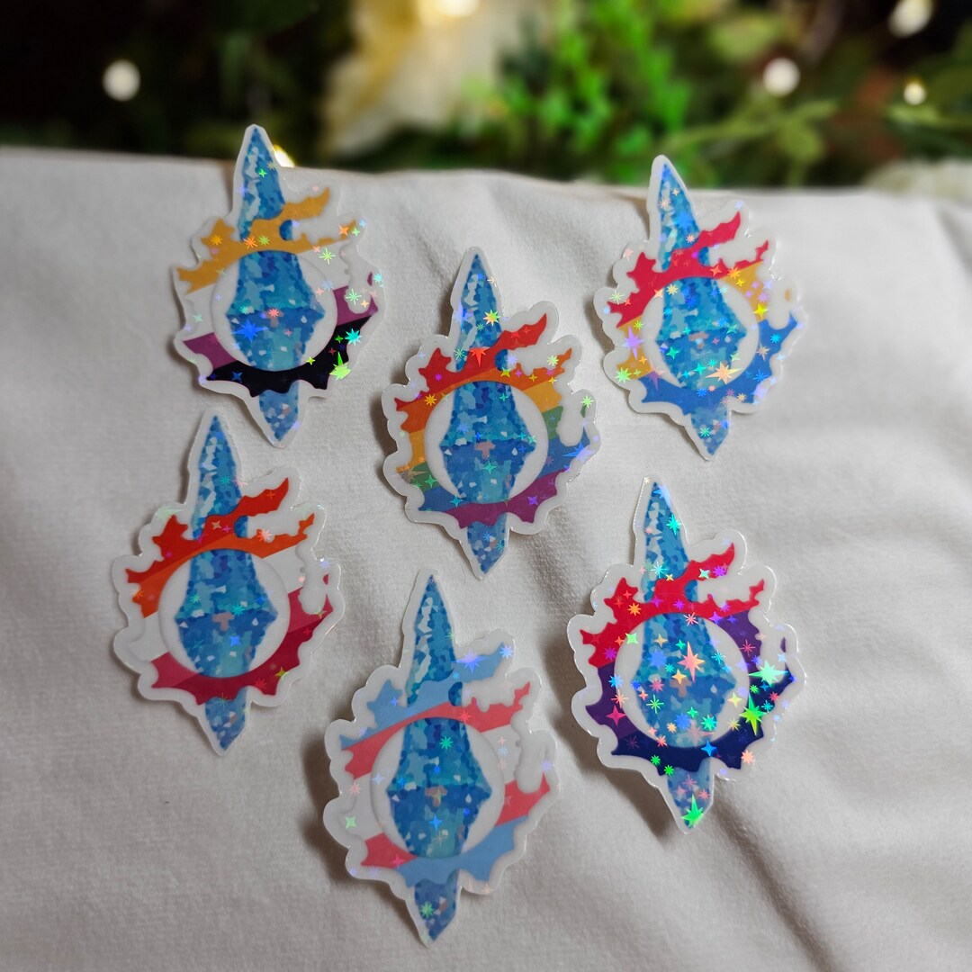 Aetheryte Pride Crystals Final Fantasy XIV FF14 Rainbow - Etsy