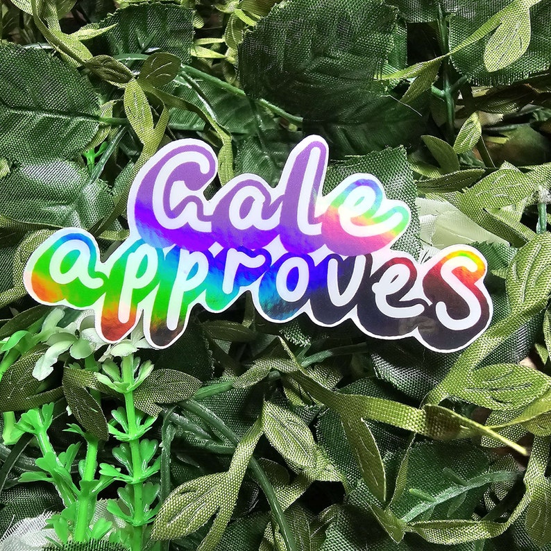 Gale Approves Baldur's Gate 3 Vinyl Sticker - Etsy