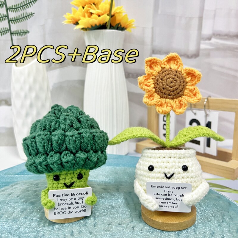 Crochet Animals Positive Messages - Etsy UK