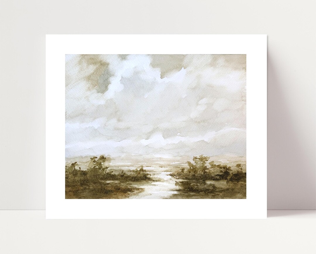 Daylight Dream - Hand Painted Watercolor Painting 8 X 10 Inches ...