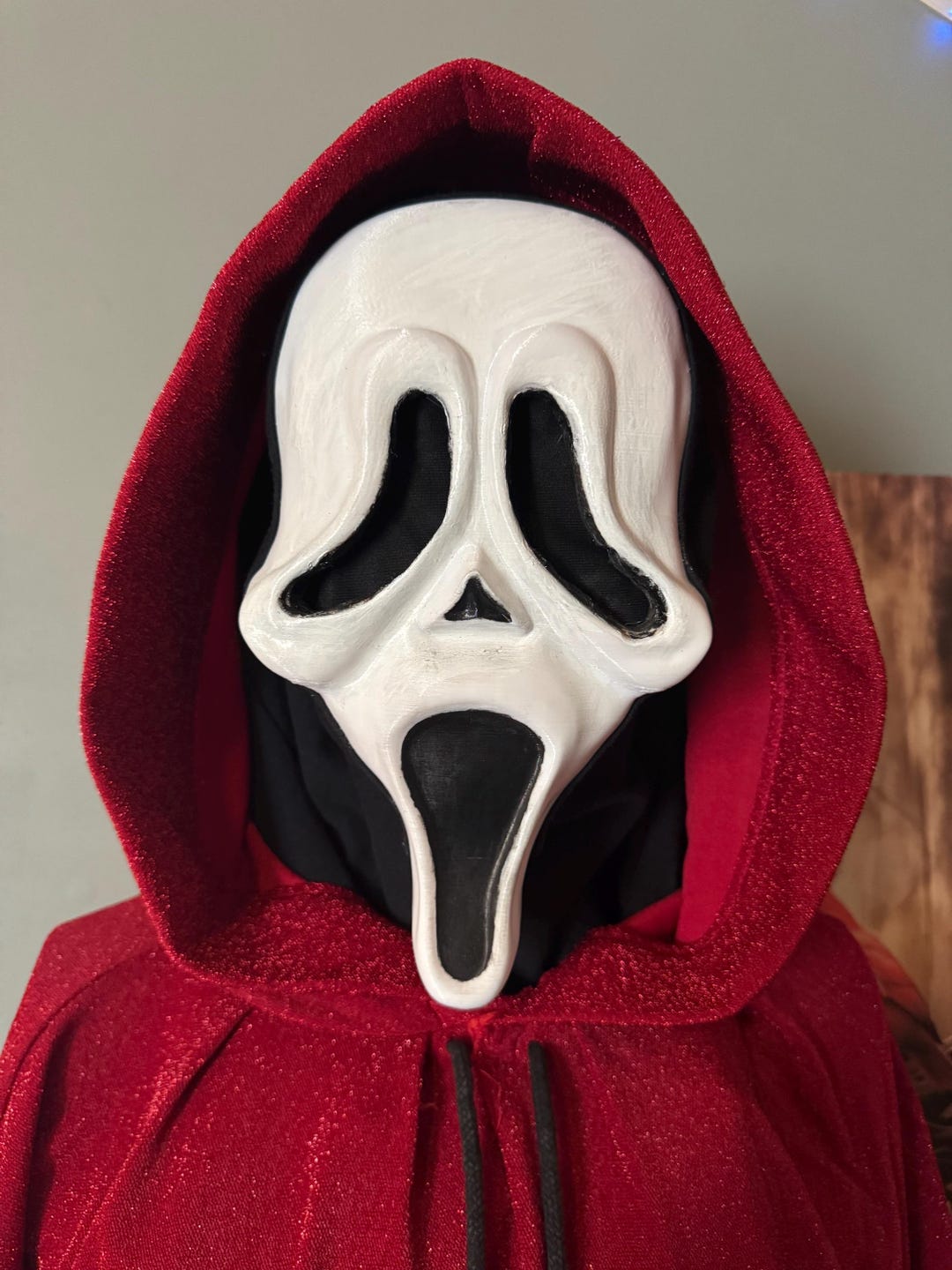 3D Printed Glow in the Dark Gen 1 Div / KNB, Ghostface Mask Replica ...