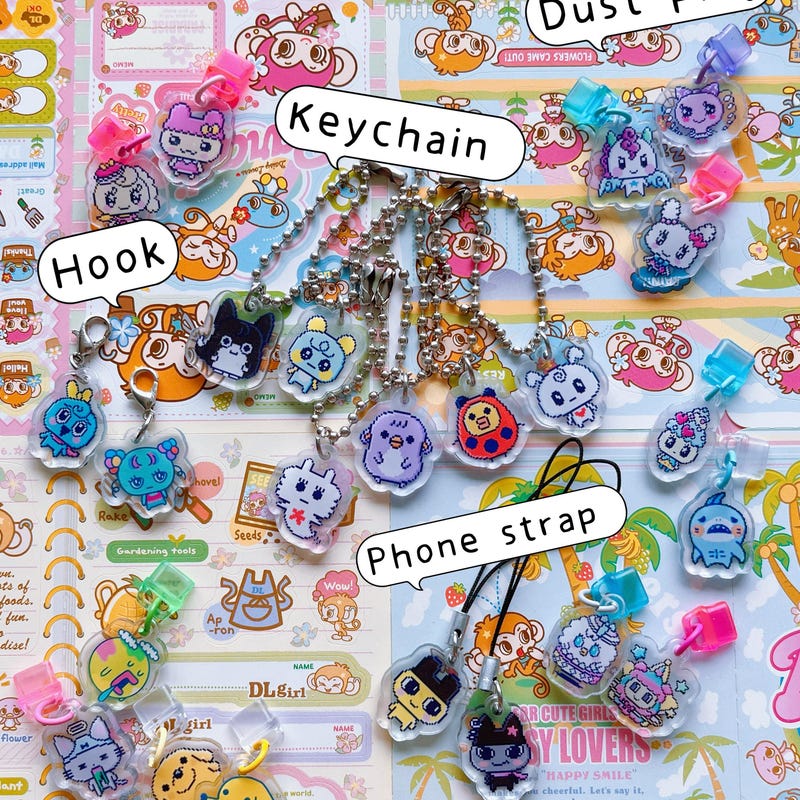 Tamagotchi Beaded Strap - Etsy UK