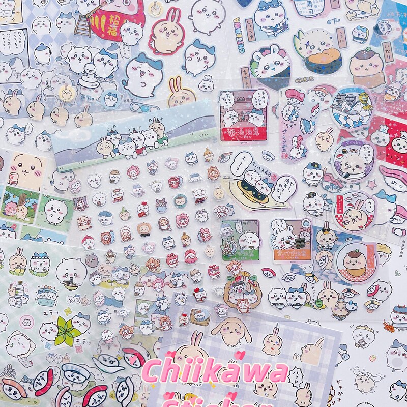 Sticker Sheet Chiikawa - Etsy UK