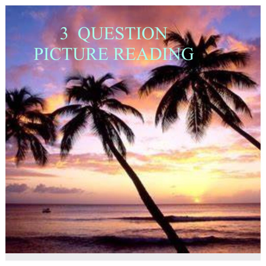 Psychic Photo Reading 3 Questions - Etsy UK