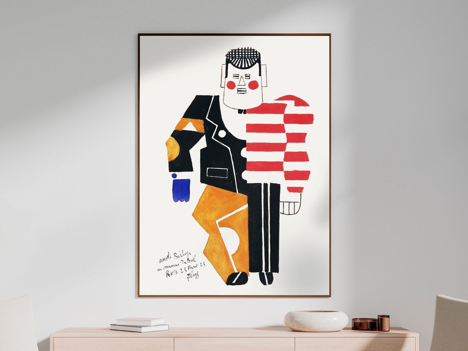 Exhibition Costume 1922 Poster - Digital Download Art Print - Abstract ...