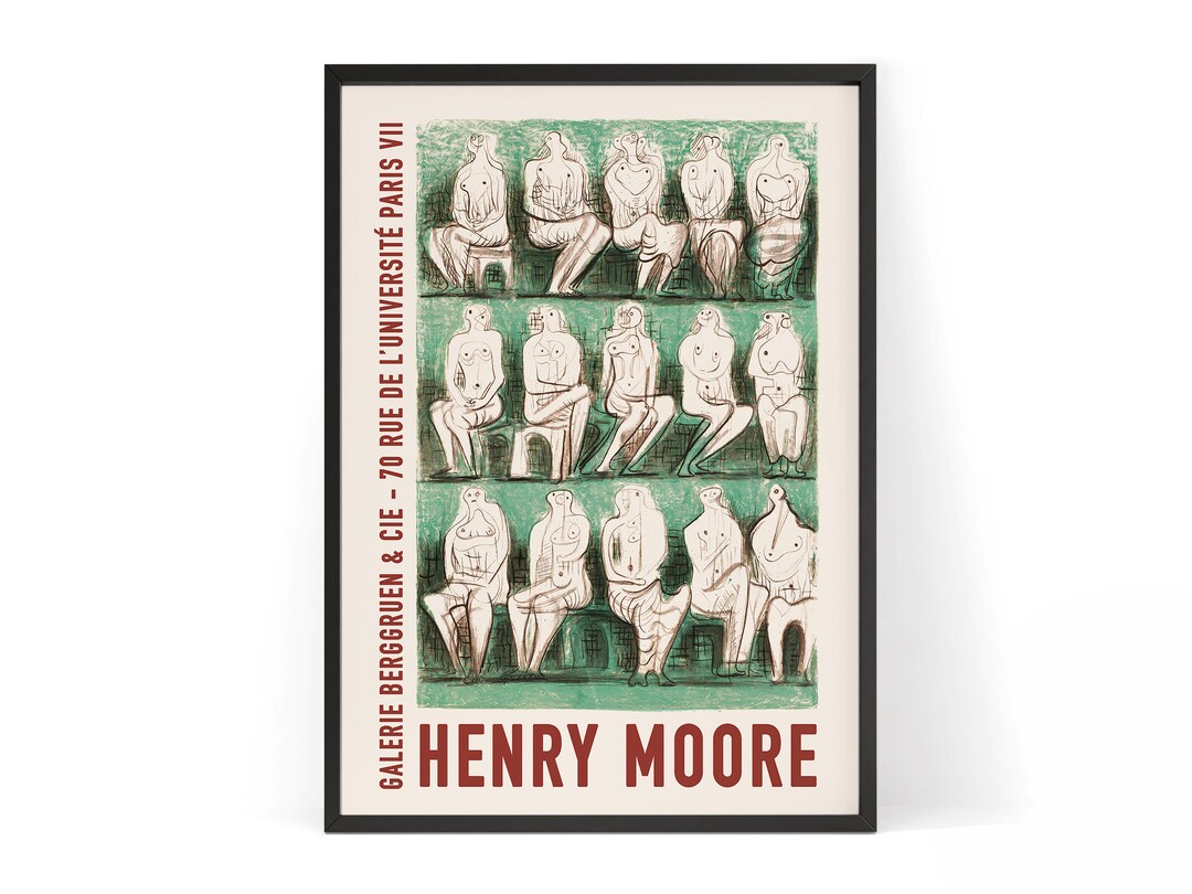 Vintage Museum Poster: Abstract Art Print Aesthetic Wall Art Digital ...