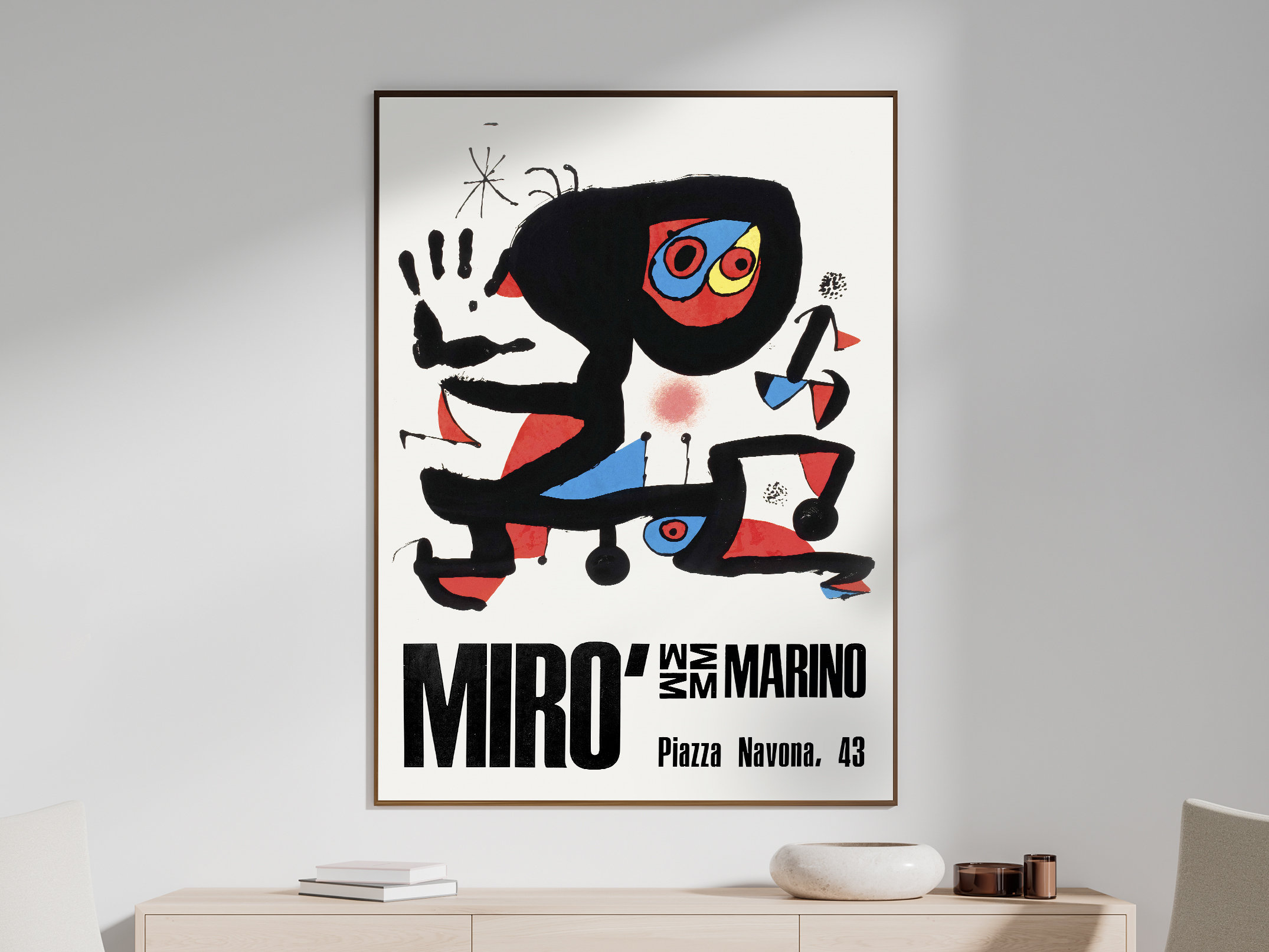 Museum Joan Miro UNESCO 1974 Poster - Digital Printable Art - Avangard ...