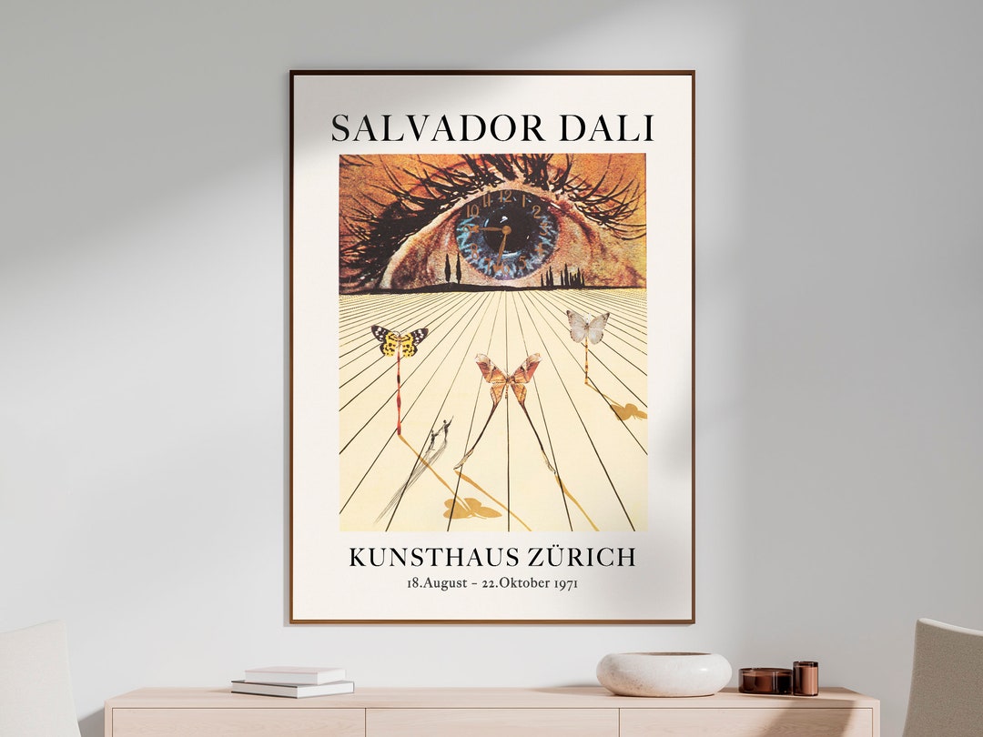 Exhibition Salvador Dali Memories of Surrealism Transworld Poster ...