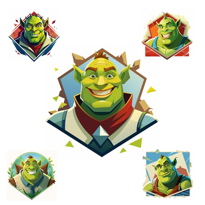 Ultimate Shrek SVG Bundle Perfect for DIY Crafts/decor, High-quality ...