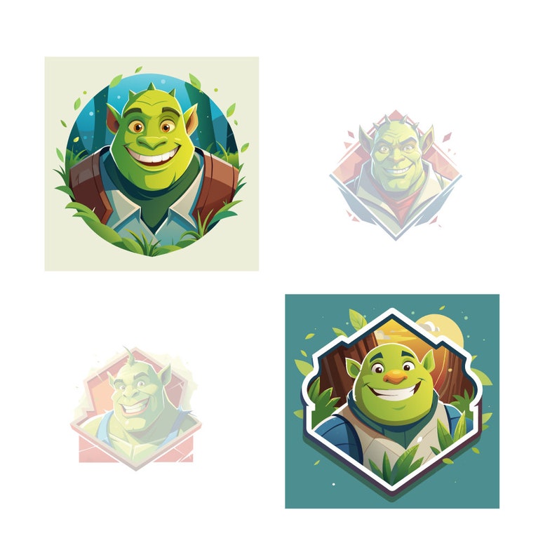 Ultimate Shrek SVG Bundle Perfect for DIY Crafts/decor, High-quality ...