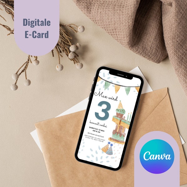 Card Invitation Whats App - Etsy