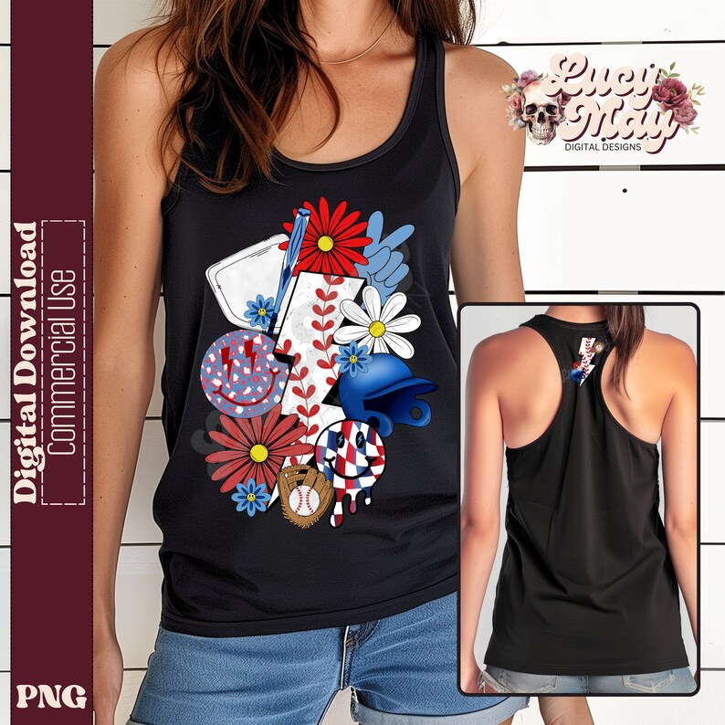 Baseball Lightning Bolt Png, Baseball Design, Matching Back and Pocket ...