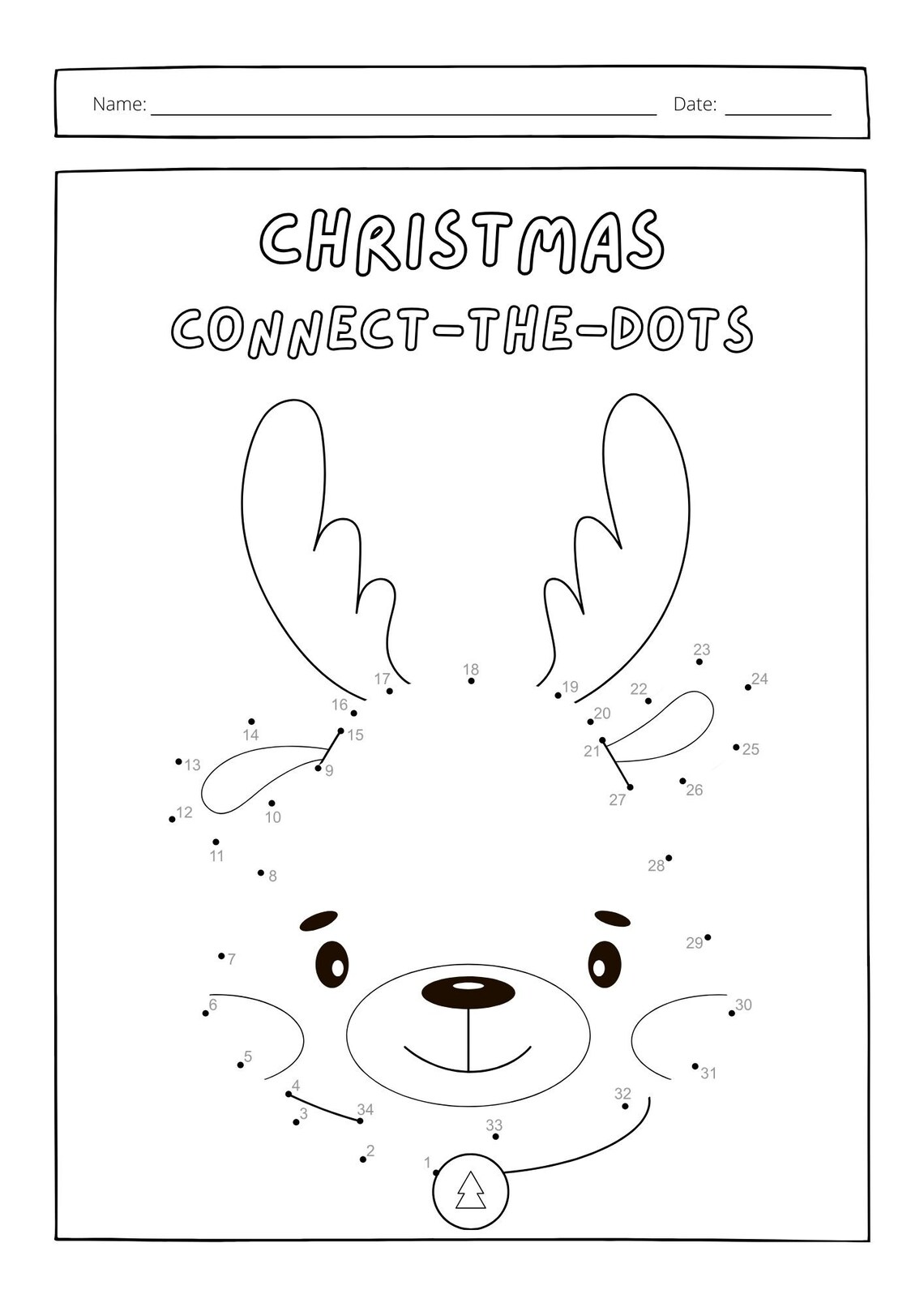 Christmas Color Haven Coloring Pages Worksheet Set - Etsy