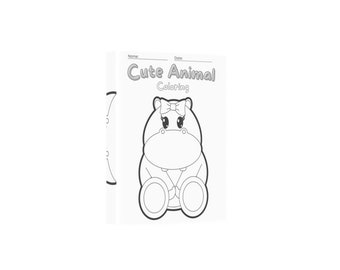 Christmas Color Haven Coloring Pages Worksheet Set - Etsy
