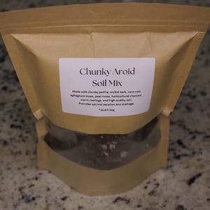 Premium Chunky Aroid Soil Mix for Houseplants – Well-draining Potting ...