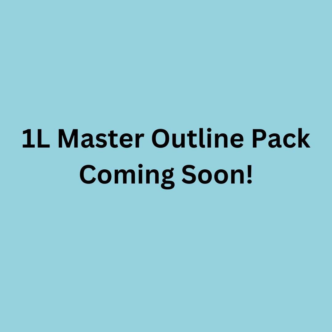 1L Master Outlines Coming Soon, Law Student Outlines Law School 1L ...