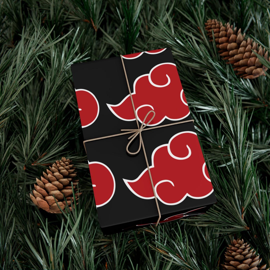 Anime Christmas Wrapping Paper Wrapping Paper, Wrapping Paper, Anime ...