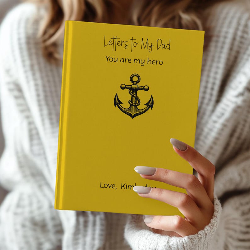Personalized Journal for Dad Letters to Dad Journal Customized Writing ...