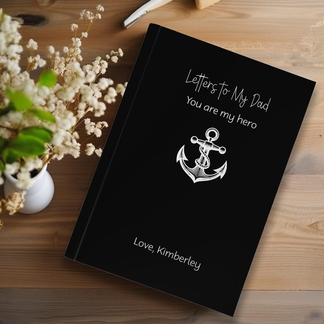 Personalized Journal for Dad Letters to Dad Journal Customized Writing ...