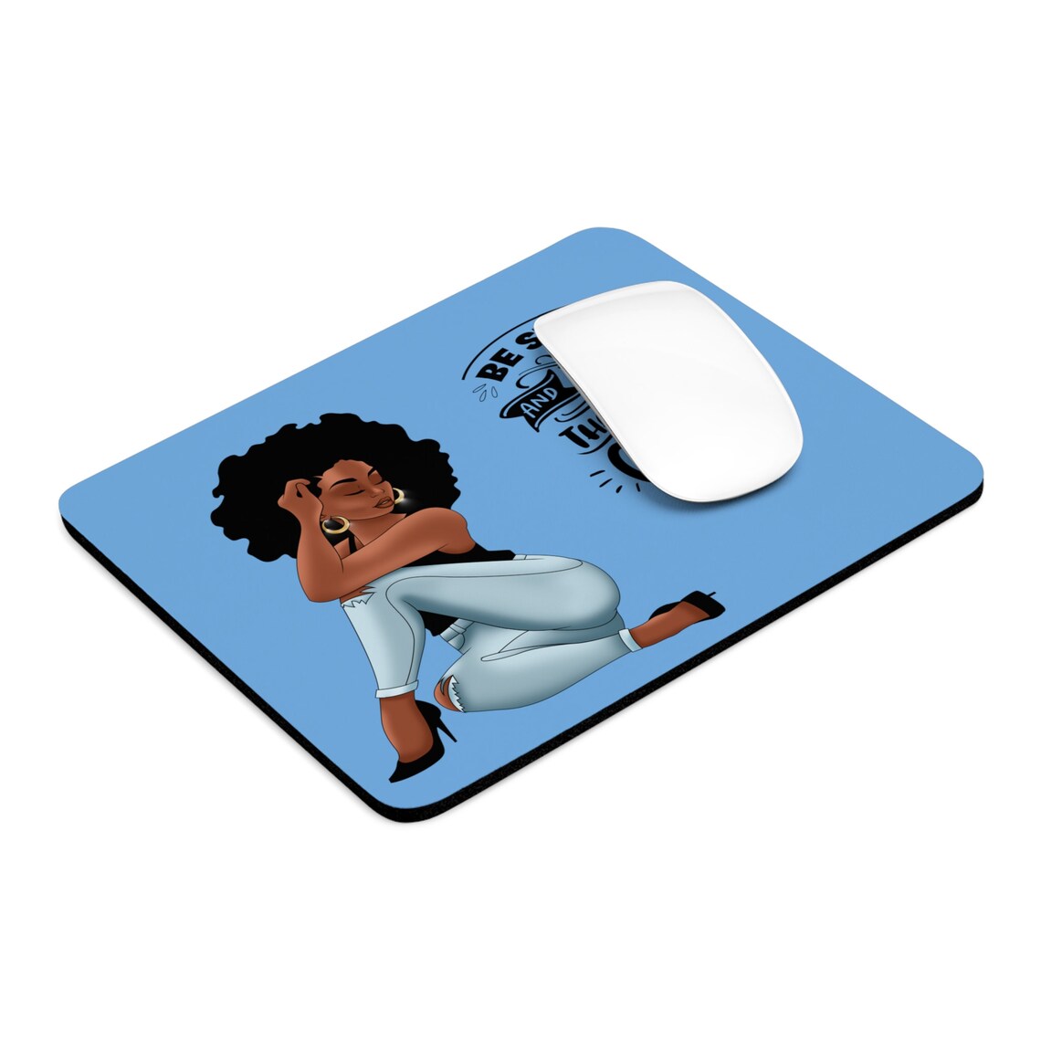 Faith Mouse Pad Be Still and Know I Am God Mouse Pad Inspirational ...