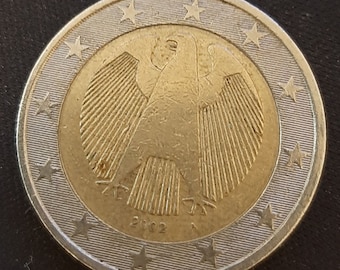 Rare Euro Coin 2002 Italy 20 Cent - Etsy