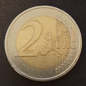 Rare 2 Euro Coin From 2002 - Etsy