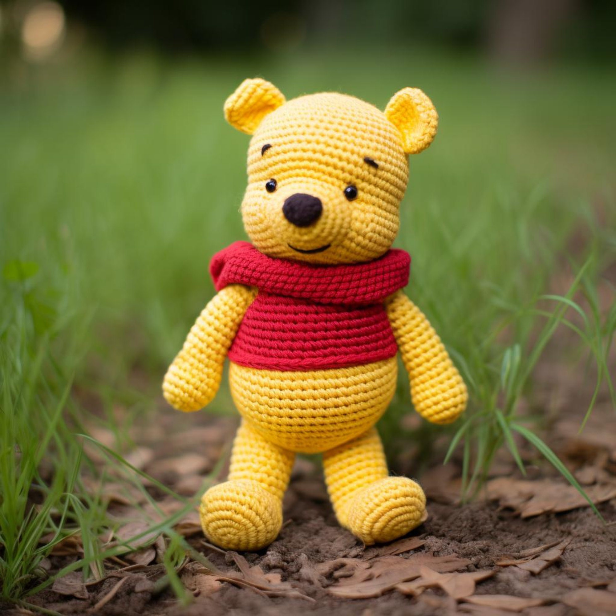 Winnie the Pooh Crochet Pattern, Amigurumi Pooh, Crochet Pattern ...