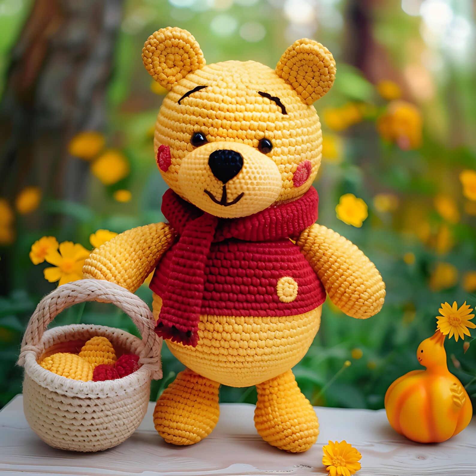 Pooh Crochet Pattern, Winnie the Pooh Crochet, Crochet Bear, Crochet ...