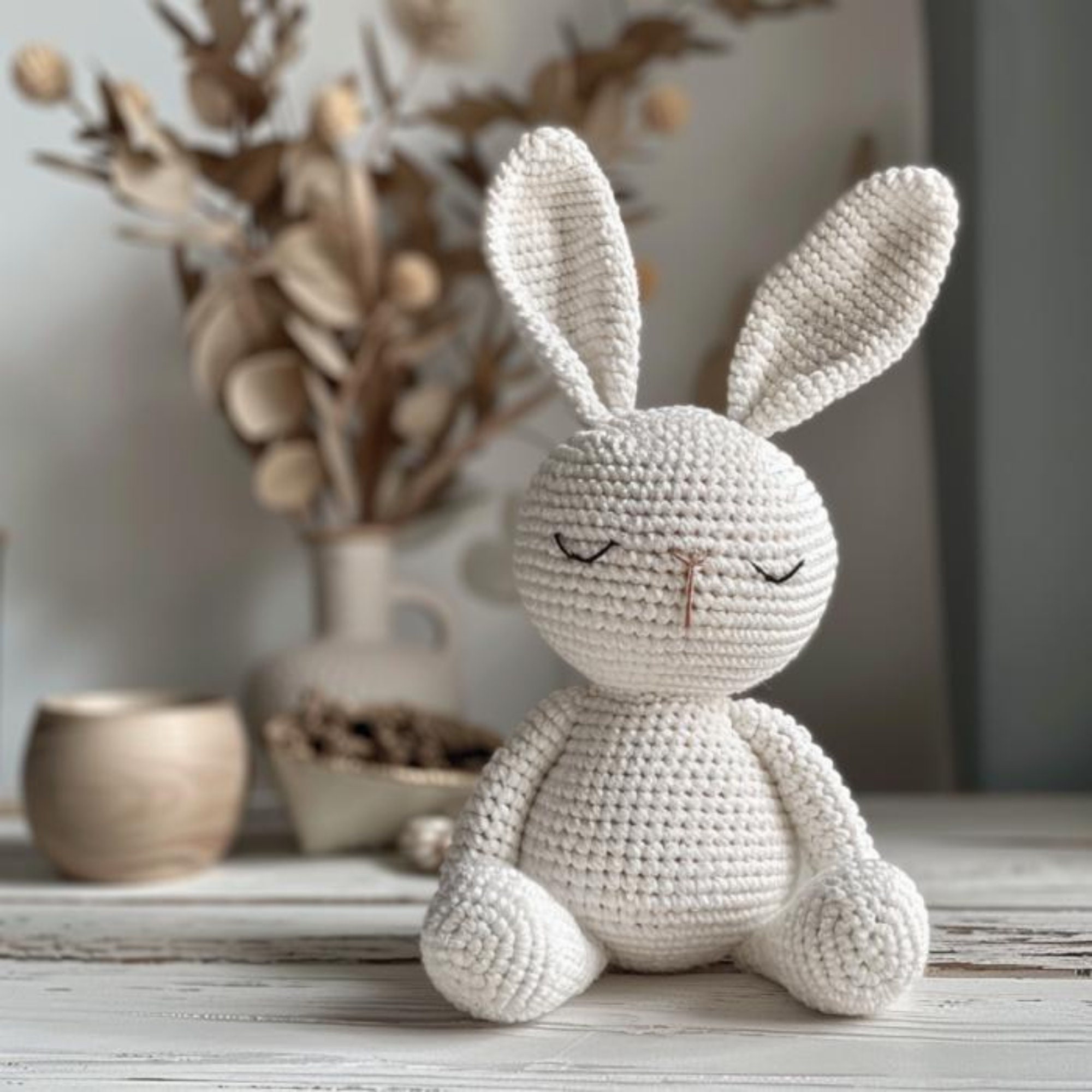Rabbit Crochet Pattern, Amigurumi Tutorial PDF in English, Amigurumi ...