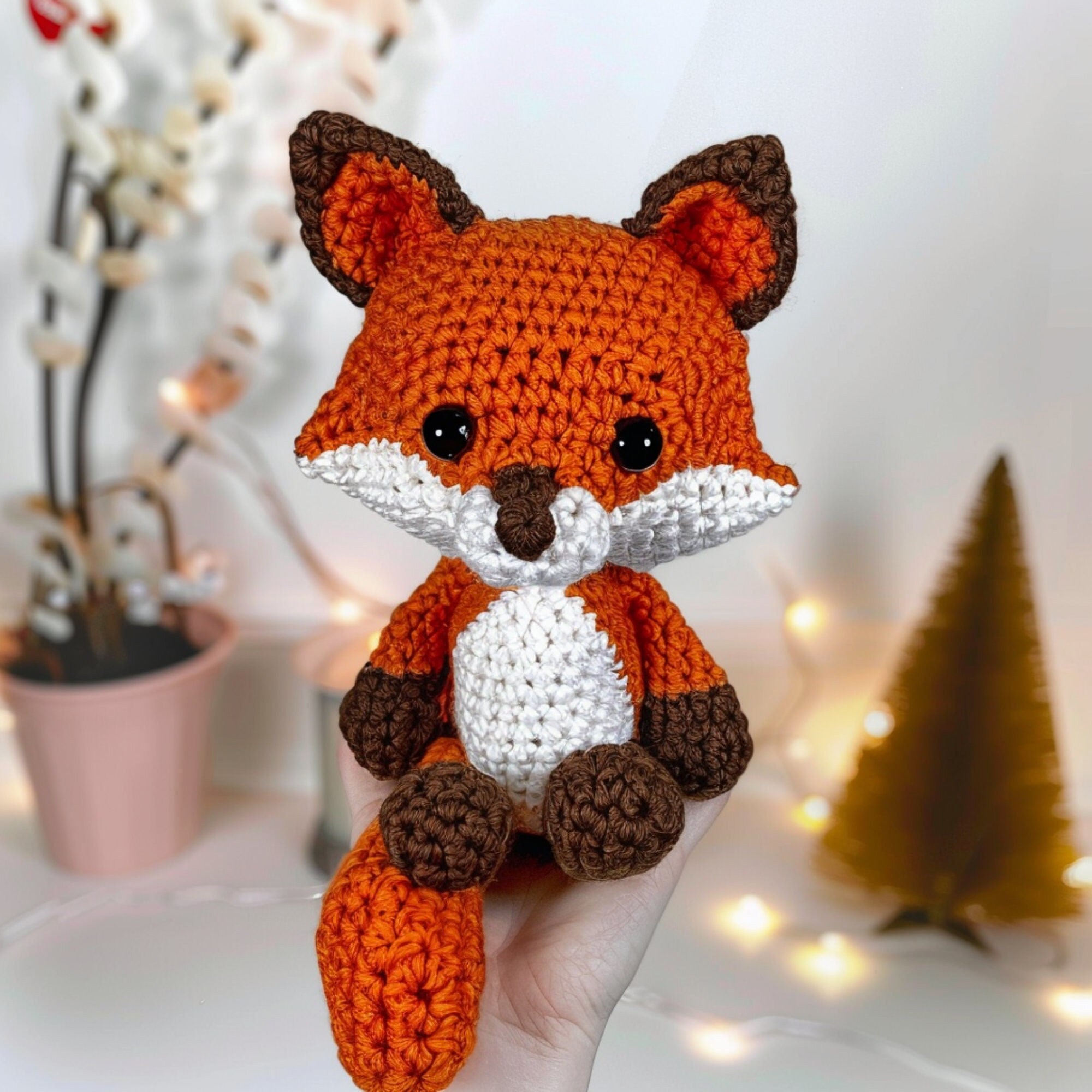 Fox Crochet Pattern, Fox Plush Pattern, Easy Amigurumi Animal PDF ...