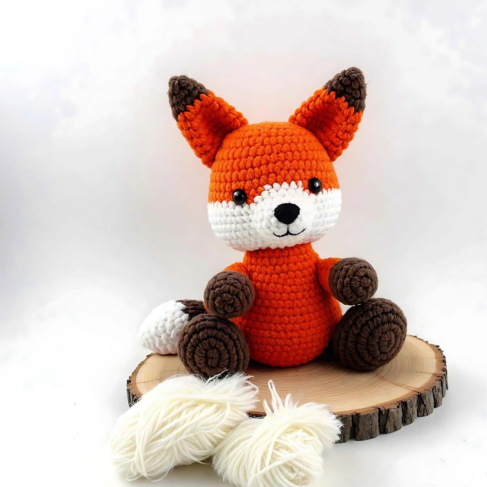 Fox Crochet Pattern, Fox Plush Pattern, Easy Amigurumi Animal PDF ...