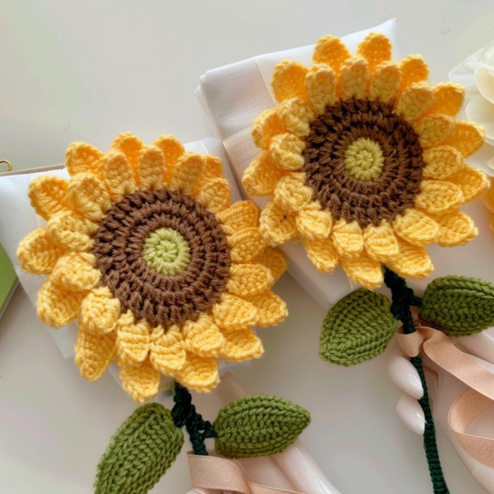 Sunflower Crochet Pattern, Sunflower Pattern, Crochet Pattern, Flowers ...