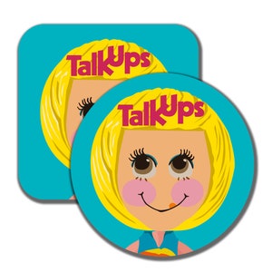 Mattel Talkups Doll Silly Talk Coaster - Etsy