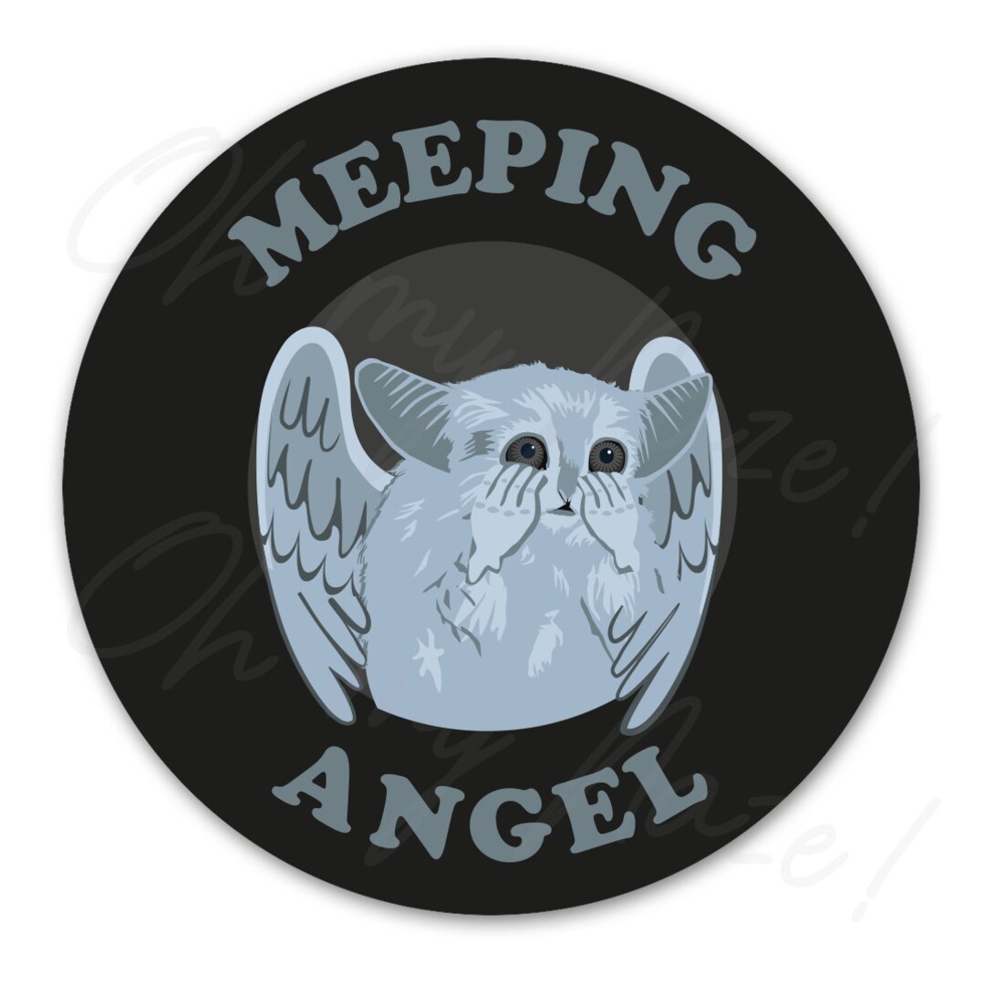 Beep the Meep - Dr Who Pin Badge - Meeping Angel - Gift - Etsy