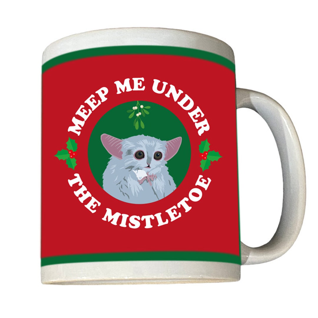 Beep the Meep - Dr Who Mug - Meep Me Under the Mistletoe Christmas Mug ...