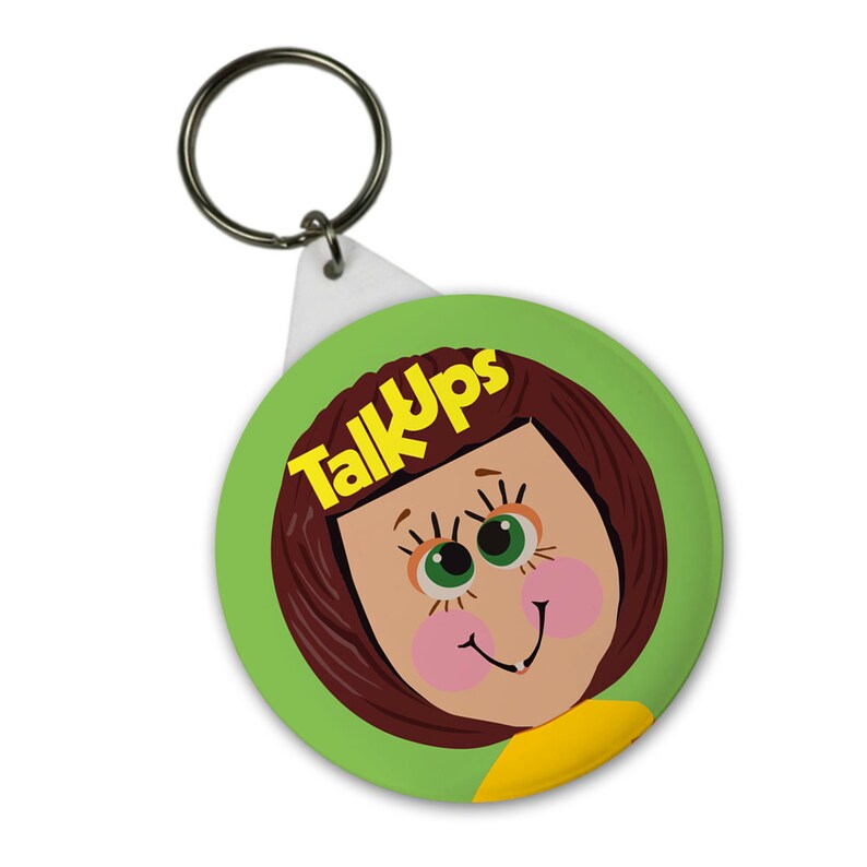Mattel Talkups Doll - "funny Talk" Keyring - Etsy