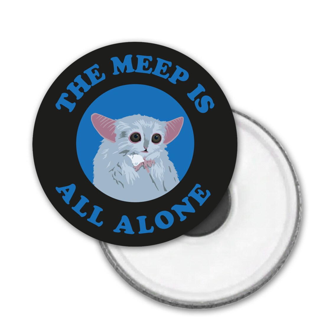 Beep the Meep - Dr Who Fridge Magnet - the Meep is All Alone - Etsy