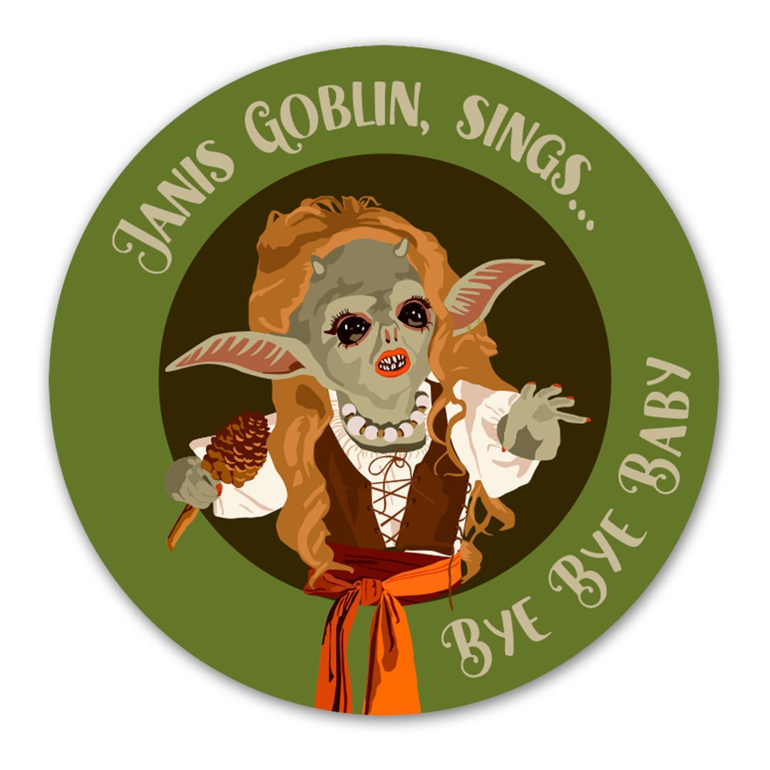 Janis Goblin - Dr Who Pin Badge - Bye Bye Baby! - Etsy