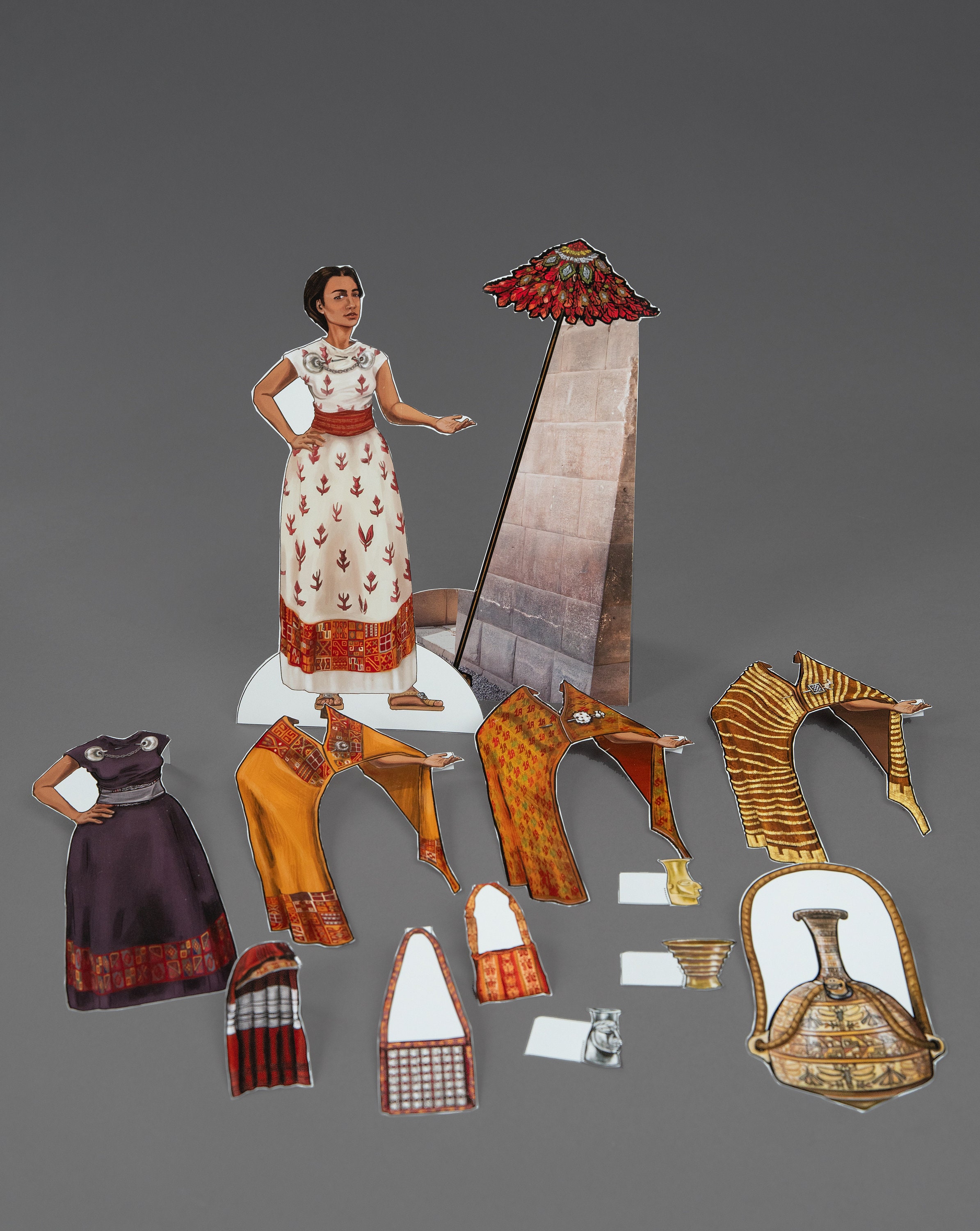 Inca Paper Doll Book: Meet Mama Ocllo Coya - Etsy