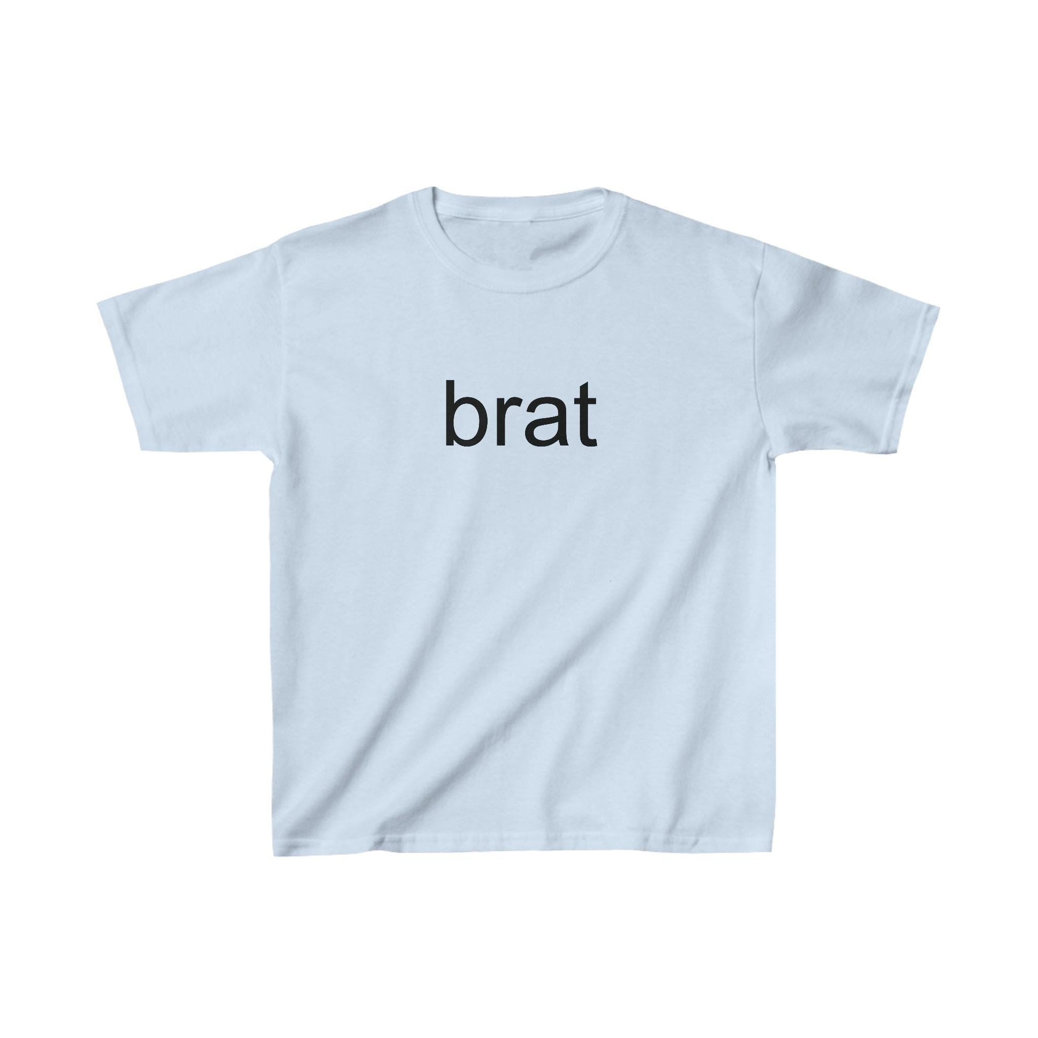 Brat Baby Tee, Y2K Baby Tee, Brat Shirt, Brat Tee, Unhinged Baby Tee ...