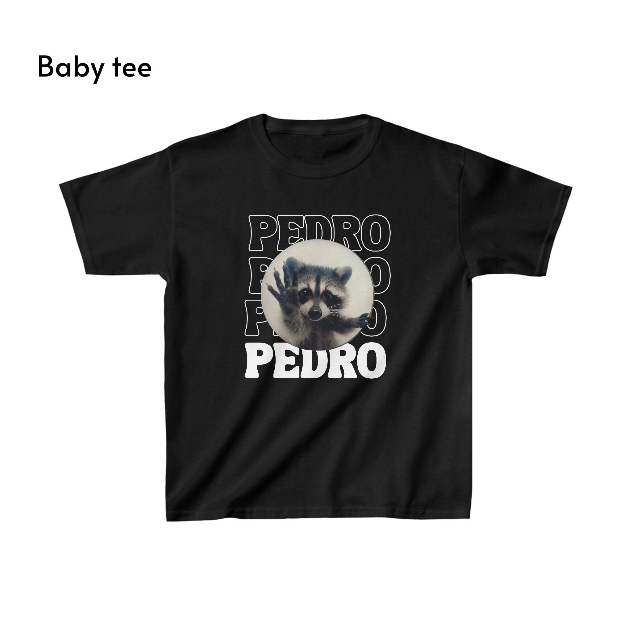 T-shirt Pedro Pedro Dancing Raccoon Tiktok, Funny Raccoon Meme, Viral ...