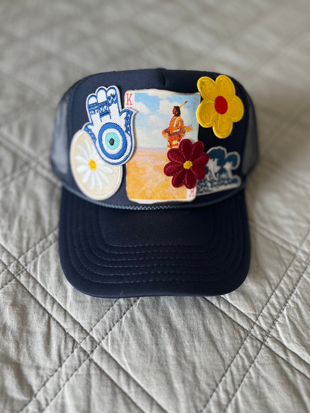 Custom Western Patch Trucker Hat - Etsy