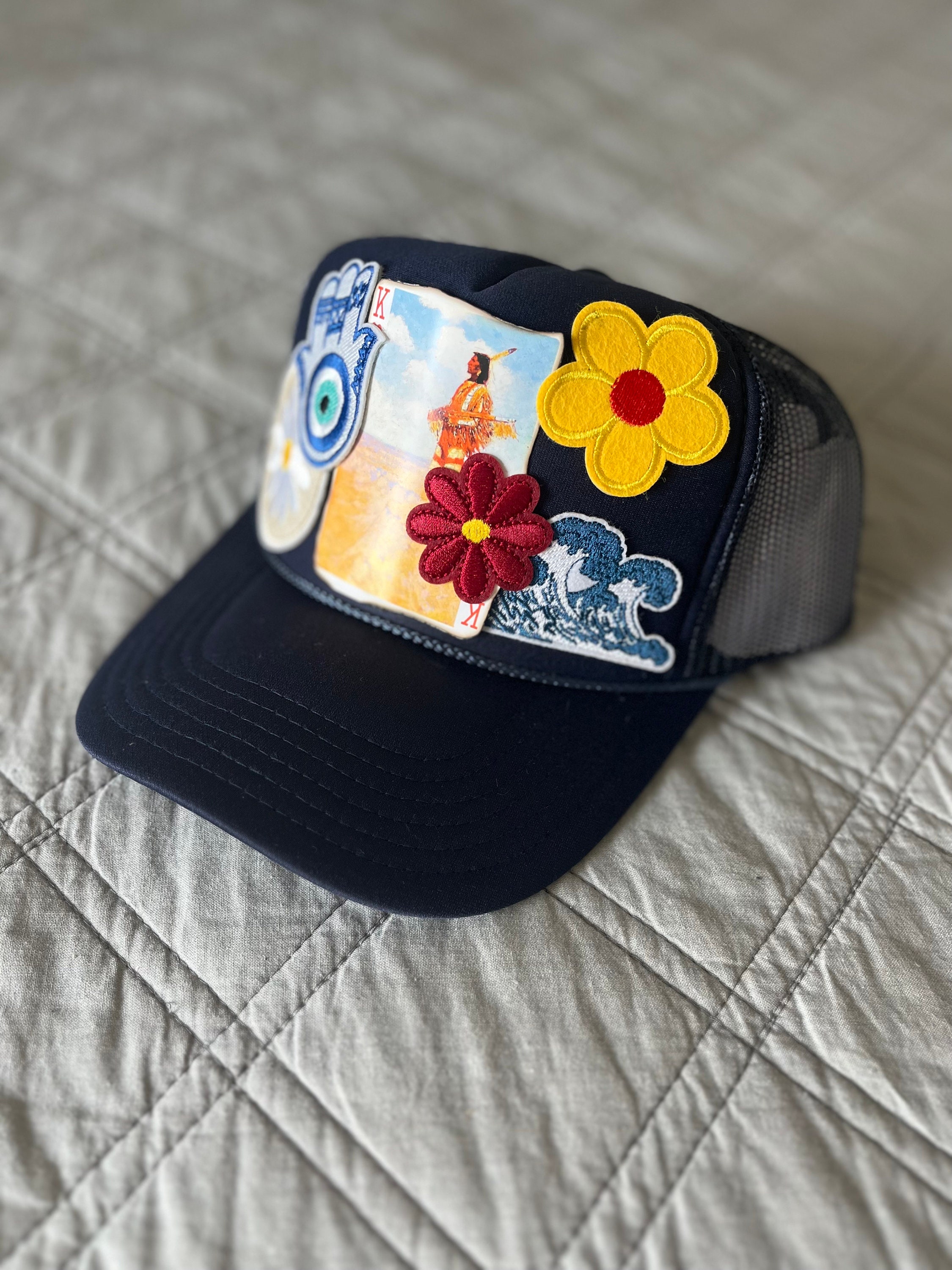 Custom Western Patch Trucker Hat - Etsy