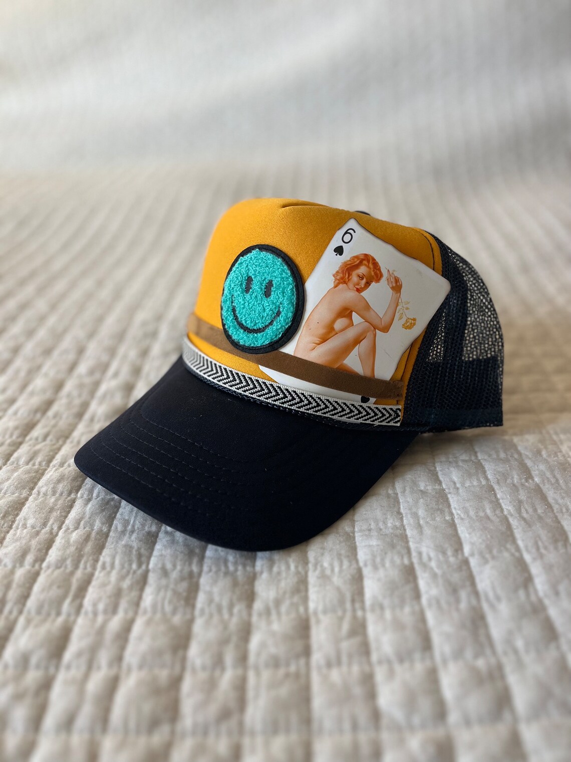 Custom Western Patch Trucker Hat - Etsy