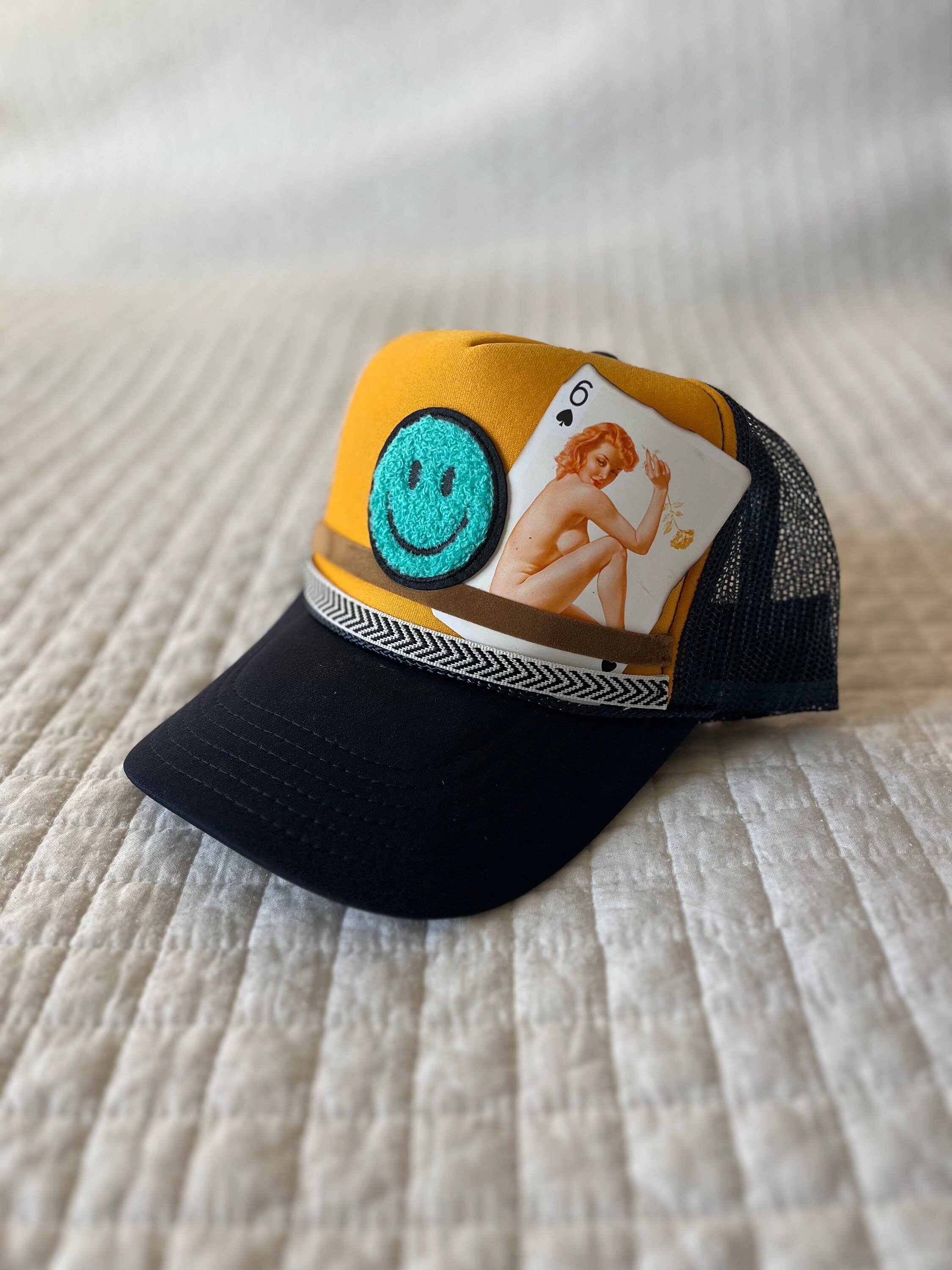 Custom Western Patch Trucker Hat - Etsy