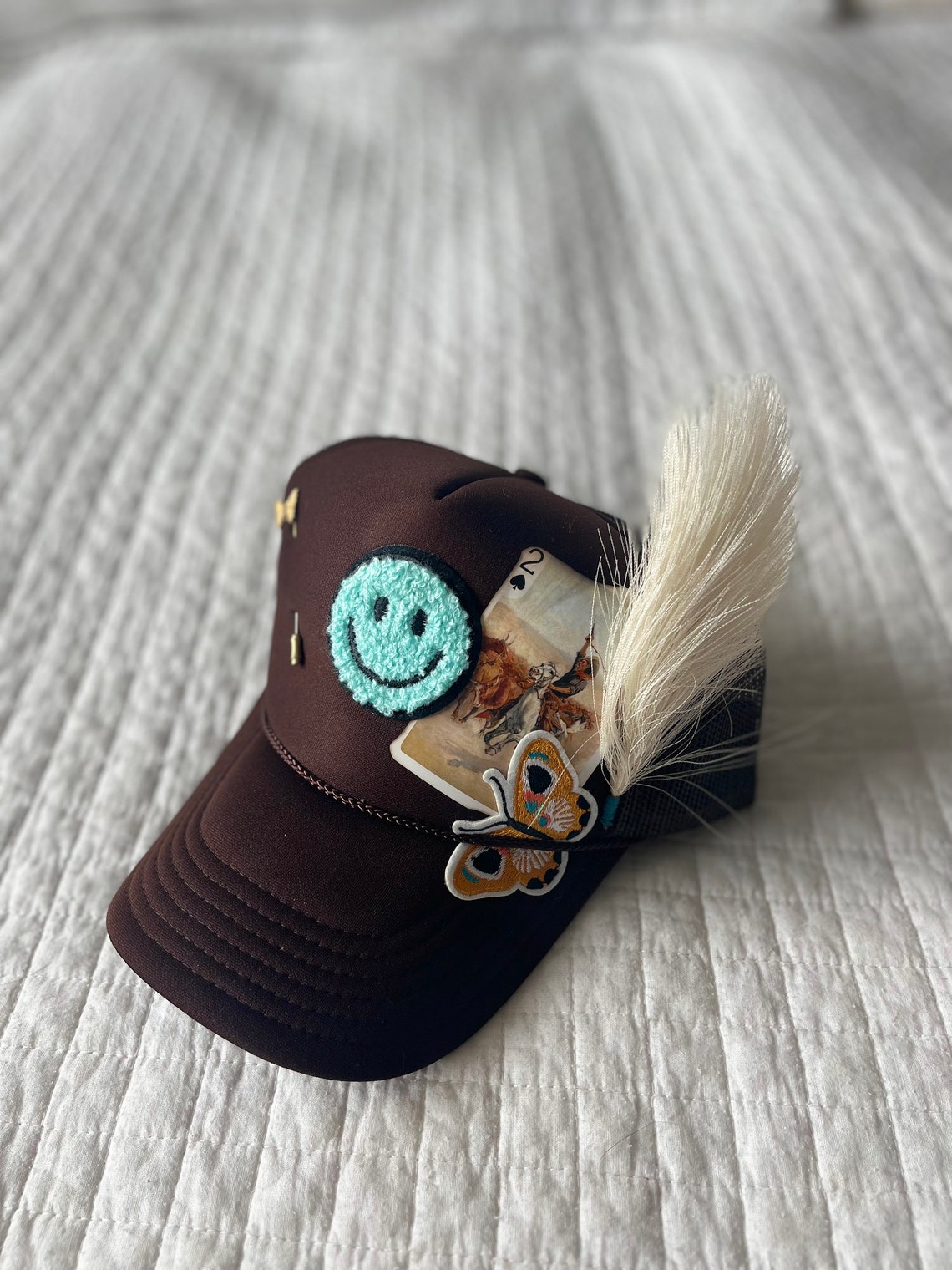 Custom Western Patch Trucker Hat - Etsy