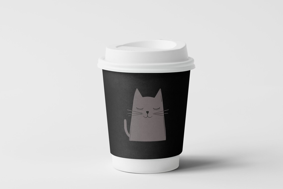 Cute Cat Svg/png/dfx/jpeg Instant Download for Print - Etsy