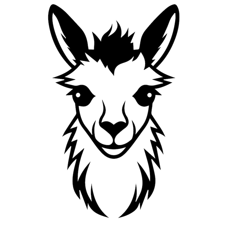 Lama Svg - Etsy
