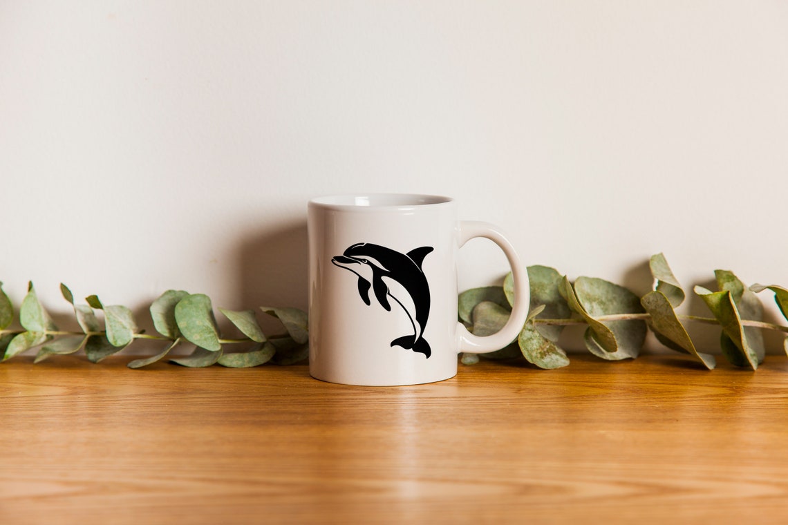 Cute Dolphin Vector - Svg/png/dfx/jpeg - Instant Download - Etsy
