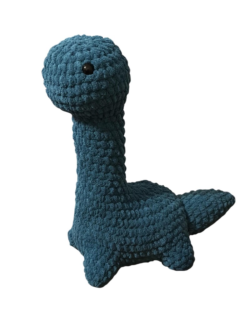 Weighted Stuffed Animal-weighted Plush-crochet Bronto Dino-crochet ...